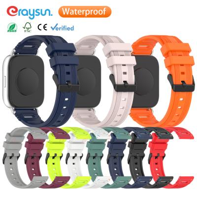 China Eraysun  Wristband Silicone for Redmi Watch 5 Active for Xiaomi Watch 3 Active 3 Lite Accessories 22mm Sports Smartwatch Band for sale