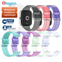 China Eraysun Silicone Watch Strap for Redmi Watch 5 4 for Xiaomi Band 8 Pro 9 Pro Wrist Band Bracelet Smart Watch Band for sale