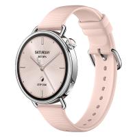 China Eraysun Waterproof Adjustable Soft Comfortable Grain-textured Silicone Strap for Xiaomi S4 41mm Watch Bands for sale