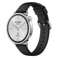 China Eraysun Waterproof Adjustable Soft Comfortable Grain-textured Silicone Strap for Xiaomi S4 41mm Watch Bands for sale