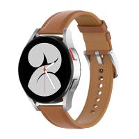 China Eraysun 20mm Genuine Leather Watch Strap for GTS Garmin Forerunner for -High-quality for sale