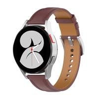 China Eraysun 20mm Genuine Leather Watch Strap for GTS Garmin Forerunner for -High-quality for sale
