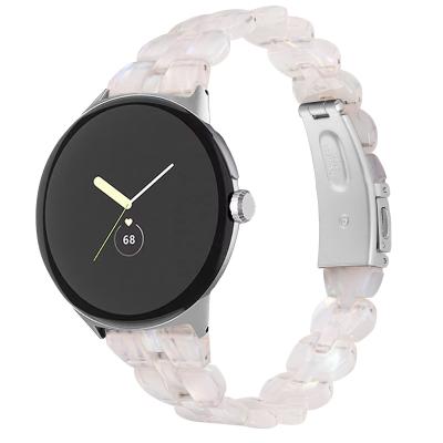 China Eraysun Resin Watch Band Strap for Google Pixel Watch Bracelet for sale