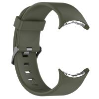 China Silicone Watch Bands for Google Pixel 3 45mm Watch Strap Pure Color Sport Soft Silicone Double Buckle Strap Bracelet for sale