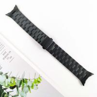 China Eraysun Adjustable Luxury Three Bead Titanium Alloy Band Strap for Google Pixel Smartwatch for sale