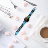 China Black Silver Connector Genuine Leather Watch Band for Google Pixel Watch Bracelet Wristband for sale