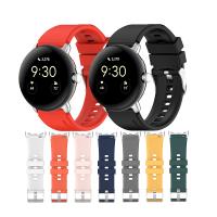 China Adjustable  for Man Woman Sport 20mm Silicone Watch Strap Band for Google Pixel Watch Hot Sale Watch Bands for sale