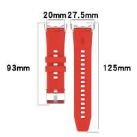 China Adjustable  for Man Woman Sport 20mm Silicone Watch Strap Band for Google Pixel Watch Hot Sale Watch Bands for sale