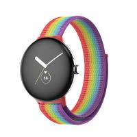 China Latest Watch Strap Woven Nylon Loop Strap Bands for Google Pixel Watch Fabric Watch Bands for sale