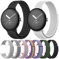 China Latest Watch Strap Woven Nylon Loop Strap Bands for Google Pixel Watch Fabric Watch Bands for sale