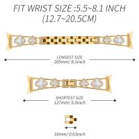 China Eraysun for Google Pixel Watch 2 1 3 41mm Diamond Metal Strap Replacement  Stainless Steel Moissanite Jewelry Clover Watch Band for sale