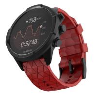 China For Suunto 9 Baro Spartan Strap, Soft Comfortable Silicone Replacement Watchband Wrist Band 24mm for sale