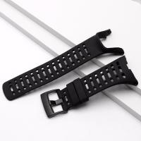 China High Quality Black Rubber Watch Band Special for SUUNTO AMBIT Series 1/2/3 Silicone Strap Men Watch Accessories Bracelet for sale