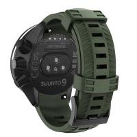 China Eraysun for Suunto 9/Suunto 9 Brao Silicone Watch Band Strap Black Buckle Quick Release Rubber Replacement for Suunto 9/9 Brao for sale
