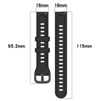 China Eraysun Soft Wristband 16mm Replacement Strap for Keep B5 B4 Lite for Huawei Band B7 B6 B3 Breathable Smart Watch Band for sale