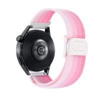 China Eraysun Breathable Luxury Nylon Watch Strap 20mm 22mm Unisex Carbon Fiber Textured Buckle Elastic Soft Fabric Watch Bands for sale