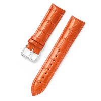 China Eraysun Leather Watch Straps Crystal Patent Ice Surface Gloss Genuine Leather Luxury Band for Smart Watch Accessories for sale