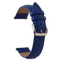 China Eraysun Leather Watch Straps Bamboo Pattern Waterproof Genuine Leather Smart Watch Accessories Bands for sale