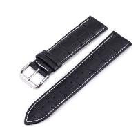 China Classical Bamboo Crocodile PatternLeather Watch Straps Custom Watch Band  20mm 22mm Watch Accessories for sale