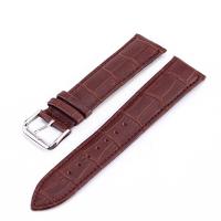 China Classical Bamboo Crocodile PatternLeather Watch Straps Custom Watch Band  20mm 22mm Watch Accessories for sale