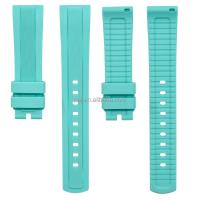China Eraysun 20 22MM FKM Fluoro Rubber Watch Strap Bands ForOmega Watch Strap Waterproof for Diving and Sports Watch Strap for sale