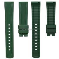 China Eraysun 20 22MM FKM Fluoro Rubber Watch Strap Bands ForOmega Watch Strap Waterproof for Diving and Sports Watch Strap for sale