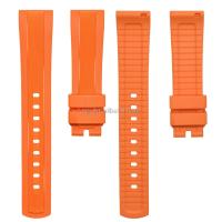 China Eraysun 20 22MM FKM Fluoro Rubber Watch Strap Bands ForOmega Watch Strap Waterproof for Diving and Sports Watch Strap for sale