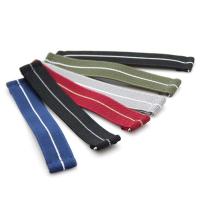 China Eraysun 33 Colors Simple Style Elastic Loop Parachute Strap Quick Release 18mm 20mm 22mm 24mm Nylon Watch Strap for sale