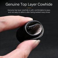 China Bamboo Leather Breathable Watch Band for 10mm 16mm 18mm 20mm 22mm Leather Watch Strap for Men Woman for sale