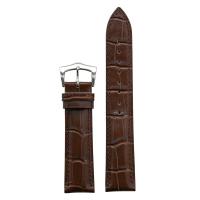 China Bamboo Leather Breathable Watch Band for 10mm 16mm 18mm 20mm 22mm Leather Watch Strap for Men Woman for sale
