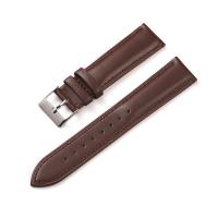 China Eraysun Leather Watch Straps Genuine Leather Color Keeper Head Layer Cowhide Unisex Calf 16 18 19 20 22mm Watch Bands Man Woman for sale