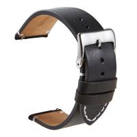 China Eraysun Watch Straps Leather Quick Brown Vintage Cow Band Bracelet 16mm18mm 20mm 22mm 24mm for Mens Women Smart Watch Bands for sale