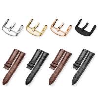China Eraysun Custom High Quality Genuine Strap Vintage Leather Luxury Wrist Watch Band Leather Watch Strap for sale