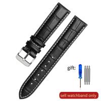 China Eraysun Custom High Quality Genuine Strap Vintage Leather Luxury Wrist Watch Band Leather Watch Strap for sale