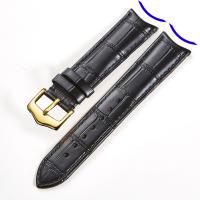 China Eraysun Leather Watch Straps Custom Soft Leather 19mm 20mm 21mm 22mm Stainless Steel Buckle Watch Accessories Watch Band for sale