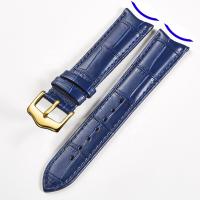 China Eraysun Leather Watch Straps Custom Soft Leather 19mm 20mm 21mm 22mm Stainless Steel Buckle Watch Accessories Watch Band for sale