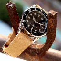 China Eraysun Leather Watch Straps Custom Soft Suede Leather Watch Band 18mm 20mm 22mm Stainless Steel Buckle Watch Accessories for sale