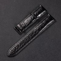China Eraysun Crocodile Leather Watch Straps Custom Watch Band  Genuine Leather Bracelet 18mm 19mm 20mm 21mm 22mm for sale