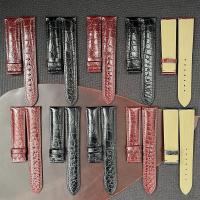 China Eraysun Crocodile Leather Watch Straps Custom Watch Band  Genuine Leather Bracelet 18mm 19mm 20mm 21mm 22mm for sale