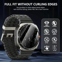 China Eraysun Anti-peeping Breathable Elastic Tempered Glass Film 30 for for Watch Ultra 47mm Screen Protector Accessories for sale