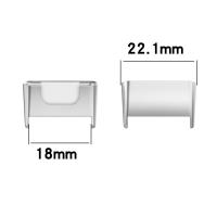 China 2PCS High Quality Strap Metal Connector for Xiaomi Band 7 Pro Smart Watch Stainless Steel Lugs Adapter Replacement Accessories for sale