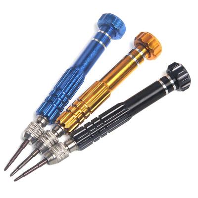 China Eraysun Screwdriver Set Mini Portable Slotted Crossed Screwdriver Glasses Camera Computer Watch Repair Tools Kit Watchmaker Tool for sale