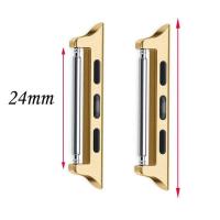 China Eraysun Connector Adapters for Apple Watch Series Band Connector I Watch 7/6/5 /4/3/2/1 Adapter Stainless Steel Accessories for sale