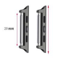 China Eraysun Connector Adapters for Apple Watch Series Band Connector I Watch 7/6/5 /4/3/2/1 Adapter Stainless Steel Accessories for sale