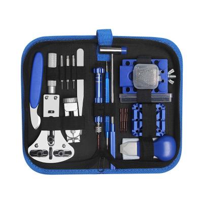 China Eraysun 185-1 Pcs Watch Adjust Parts Link Pins Remover Specialized Watchmaker Link Pin Remover PU Bag Watch Repair Tool Kit Set for sale