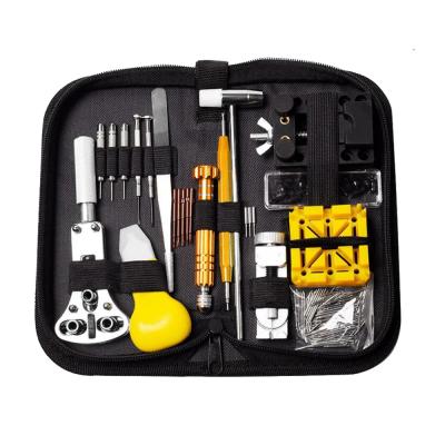 China Eraysun 148 PCS Watch Repair Tool Kit Set Watch Link Pin High Quality Multi-Function Carrying Bag Watch Battery Replacement Band for sale