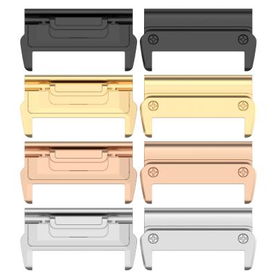 China Eraysun 20mm 22mm 26mm Quick Release Easy Fit Elastic Breathable Stainless Steel Band Watch Buckle Connector Garmin Fenix 7X 6X for sale