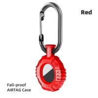 China Eraysun for Case Airtag Protective Shockproof Cover Holder Accessories Anti-Lost Keychain Key Ring Bag for Airtag Silicone Case for sale