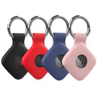 China Eraysun for Tile Mate 2022 2024 Tracker Anti-Scratch Finder Key Ring Silicone Tile Keychain for Pets Keys Bags Protective Cover for sale