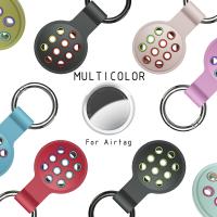 China Eraysun Keyrings Protective Silicone Case Cover Anti-lose Pets Tracker Case for Air Tags Accessories Case Cover Accessory for sale